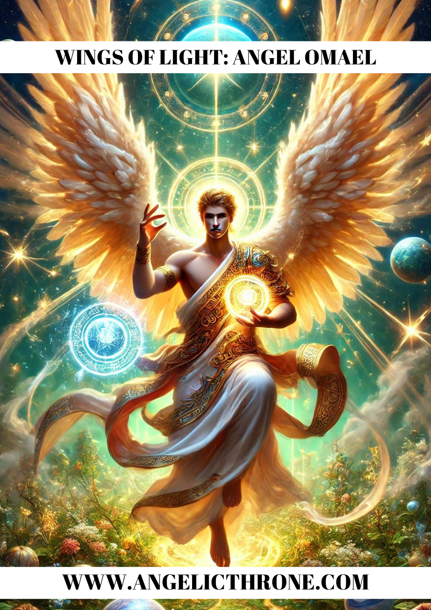 Guardian Angel Omael: Wings of Light – Abraxas Amulets ® Magic ♾️ ...
