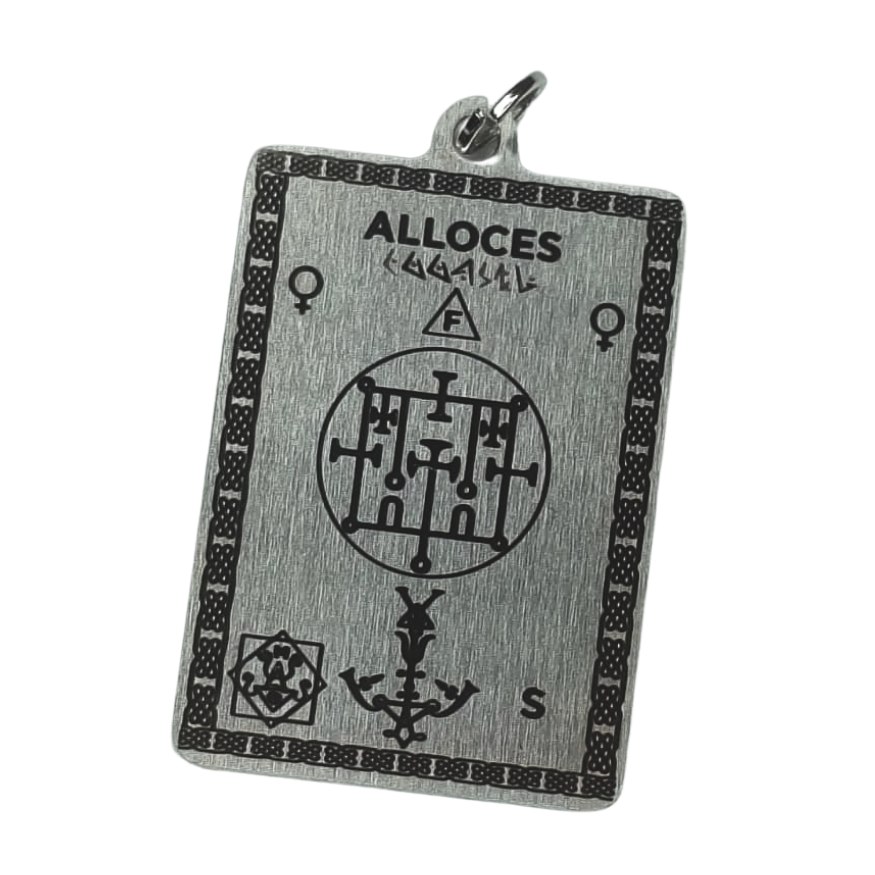 Masters Amulet of Demon Alloces for Strategic Mastery, Commanding Pres ...