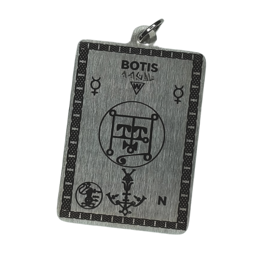 Masters Amulet of Demon Botis for Protection, Foresight, and Tactical ...