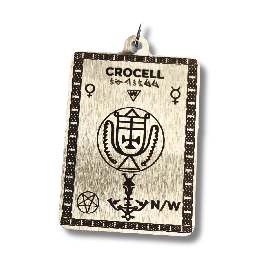 Masters Amulet of Demon Crocell for Intuition, Creativity, and Hidden ...
