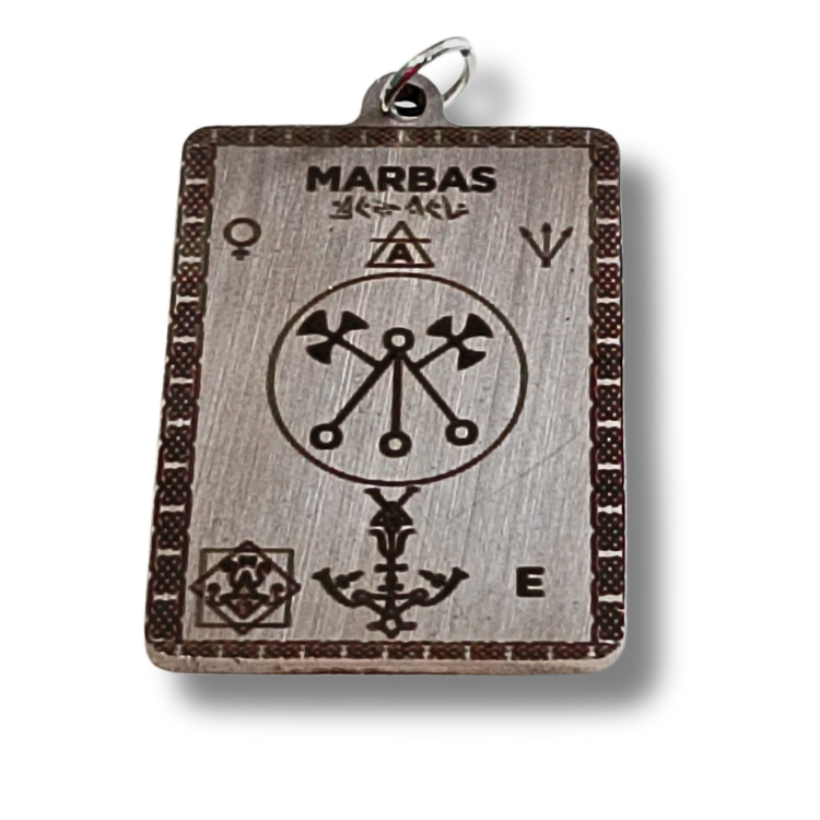 Demon Amulet: Unleash Marbas' Healing Power – Abraxas Amulets ® Magic ♾ ...