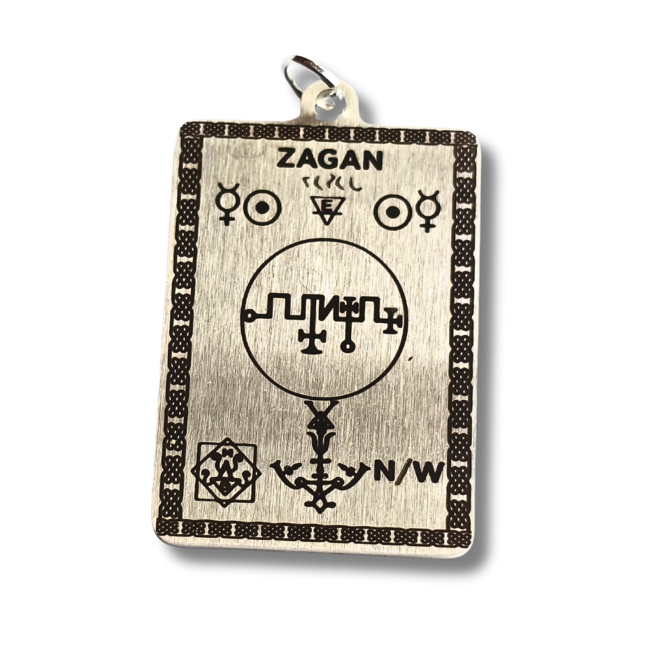 Masters Amulet of Demon Zagan for Transformation, Wisdom, and Influenc ...