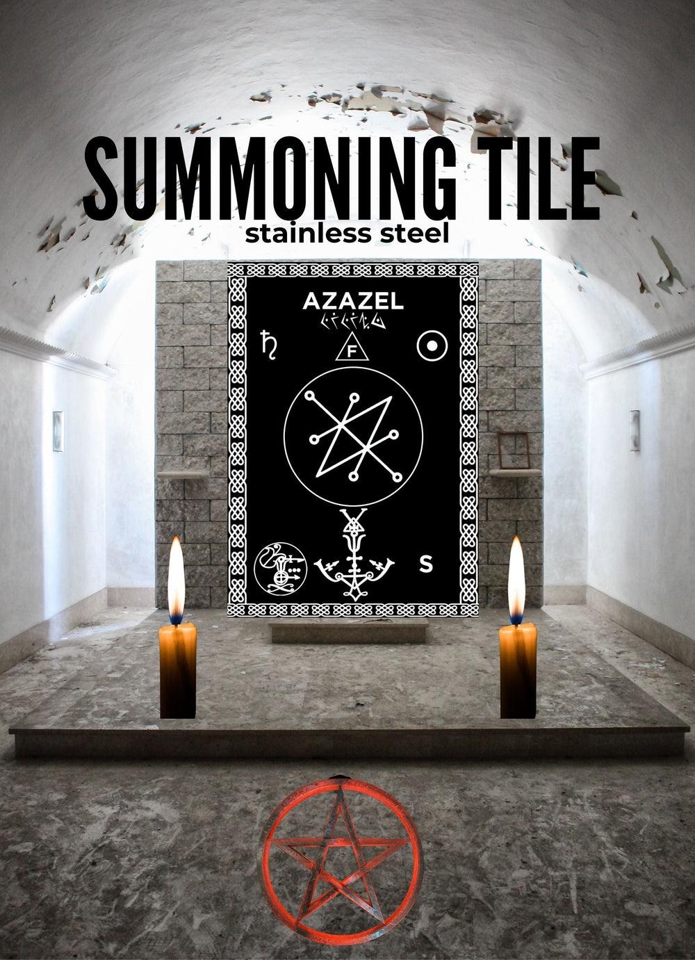 Invocation & Alignment Pad with the Sigil of Azazel for home altar & W ...