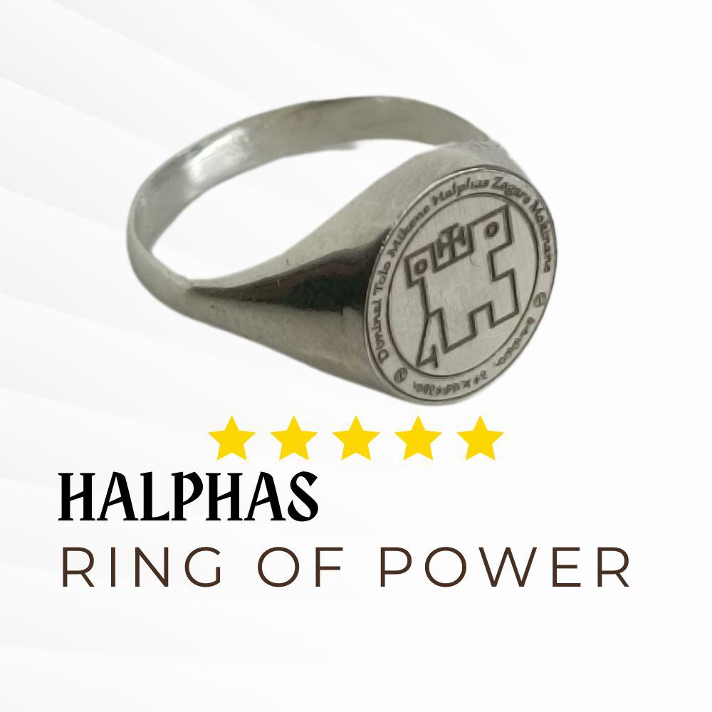 Unleash the Power of Halphas with Our Protective Ring – Abraxas Amulets ...