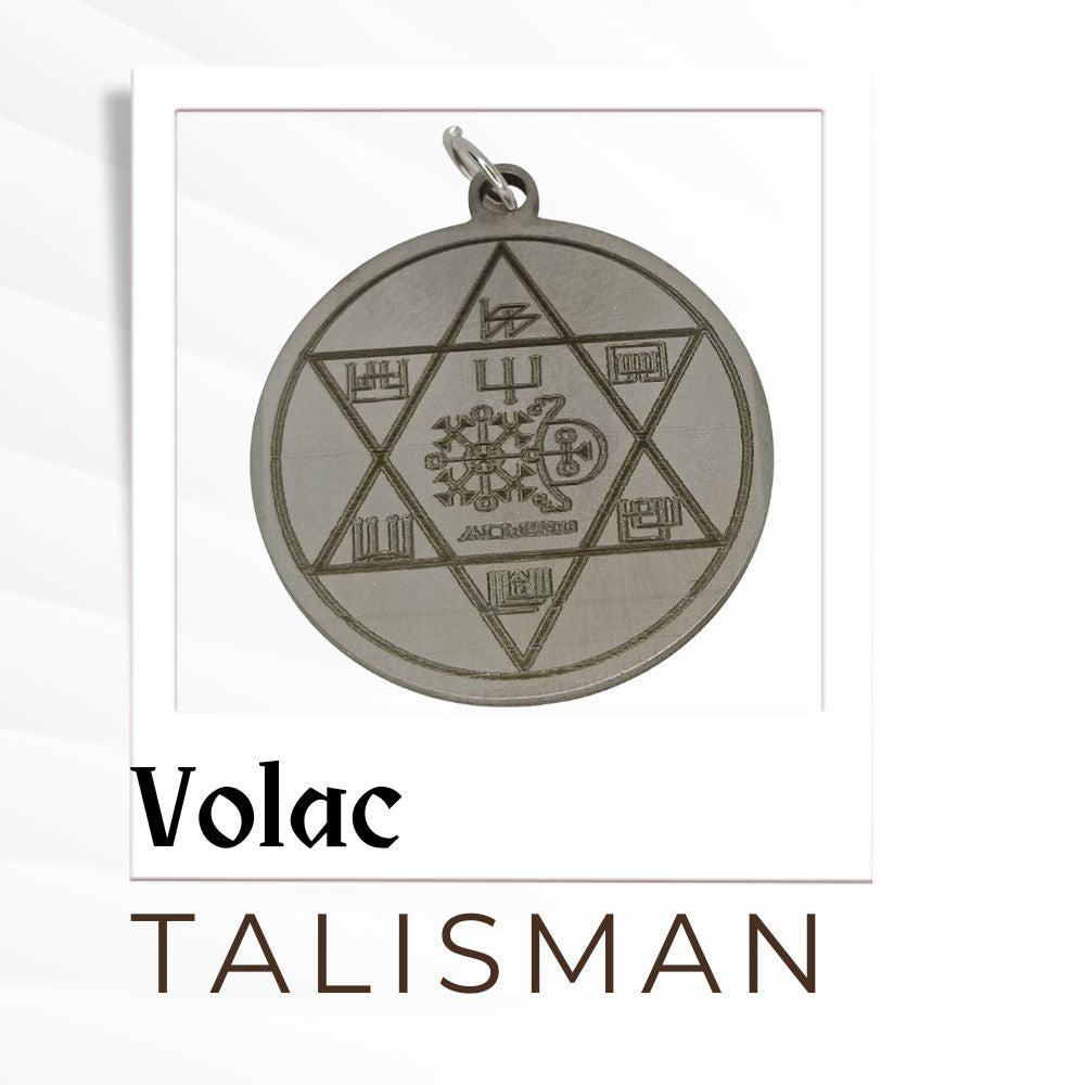 Sigil Amulet Pendant of Spirit Volac for finding hidden treasures and ...